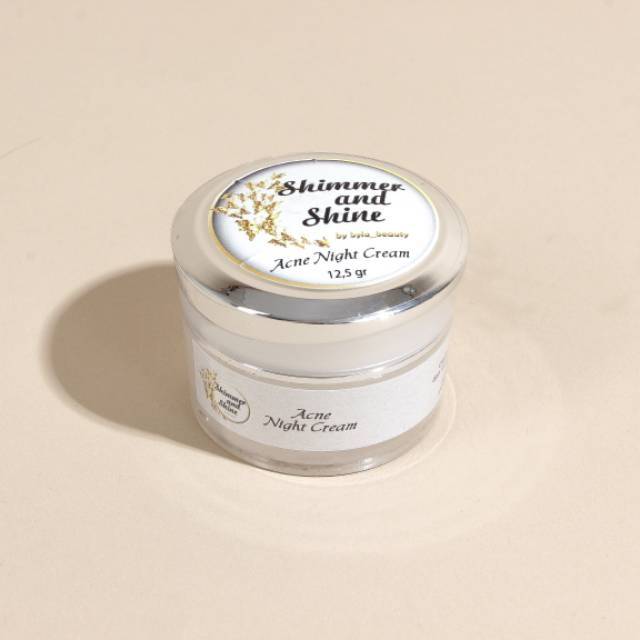 Shimmer And Shine Night Cream Acne Skincare by Byla Beauty | Nurul Iman ...